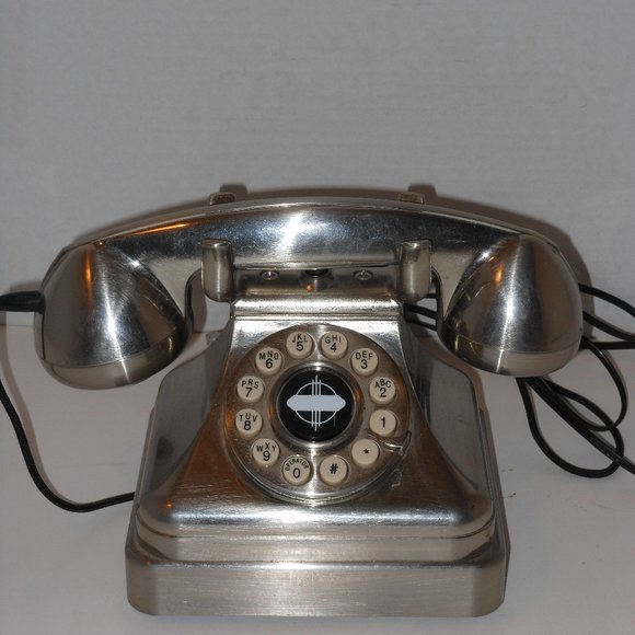Crosley | Other | Crosley Kettle Classic Desk Phone Brushed Chrome ...